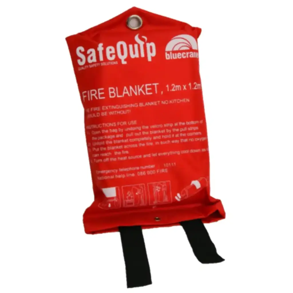 Fire Blanket 1.2m x 1.2m – Compact Safety Solution